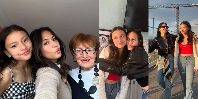 Portrait of Pevita Pearce's Vacation in England with Her Sister ...