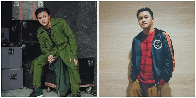 Portrait of Rizky Febian who is willing to let his younger sibling get ...