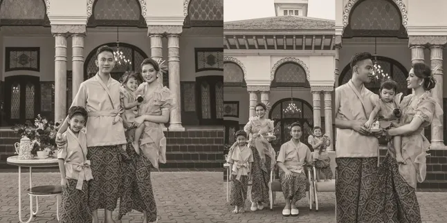 Latest Portrait of Gibran Rakabuming and Family, Youngest Pose is Adorable