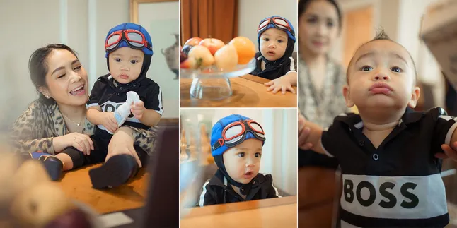 Latest Portraits of Rayyanza 'Cipung' who is becoming more expressive ...