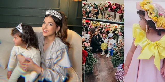 Portrait of Ayang, Tasya Farasya's Child, Whose Face is Starting to be ...