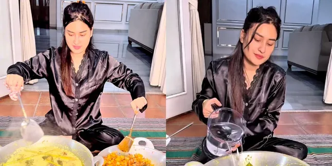 Sahur with Employees, Here’s a Snapshot of Angbeen Rishi Cooking ...