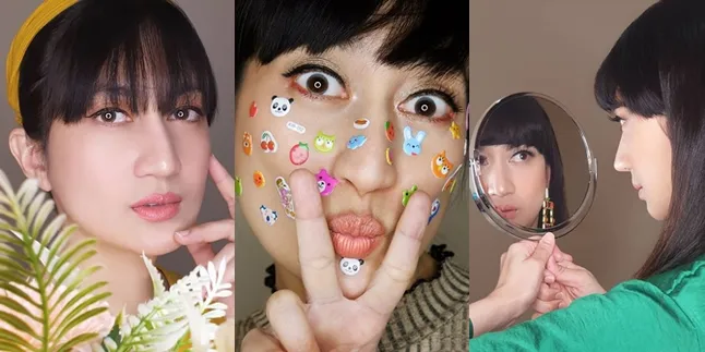 A Series of Photos of Helmalia Putri, Star of the Soap Opera 'Hidayah ...