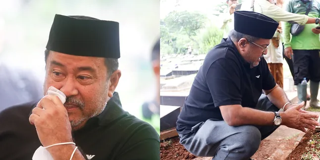 A Series of Photos of Rano Karno Fulfilling His Promise to Visit Aminah ...