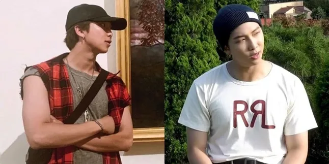 A Series of Photos of RM BTS with a More Muscular and Athletic Body ...