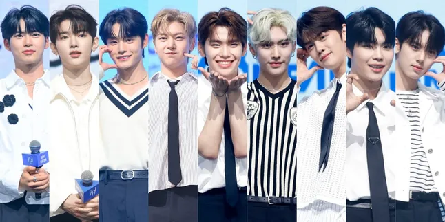 ZEROBASEONE Member's Portrait at the Successful Debut Showcase Press ...