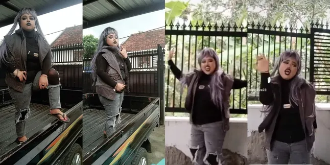 Stay Hijab Even with Long Hair, Kekeyi's Portrait as a Punk Child ...
