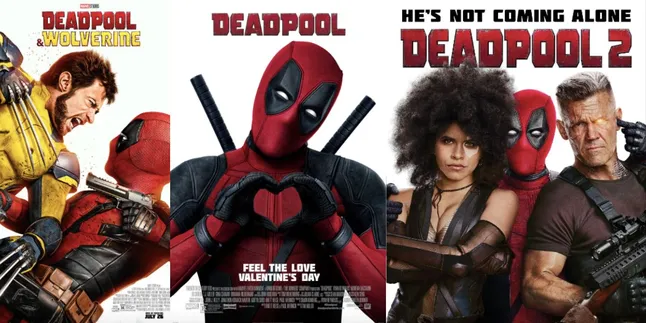 Order to Watch the Movie 'DEADPOOL' Based on Release Year So You Won't ...