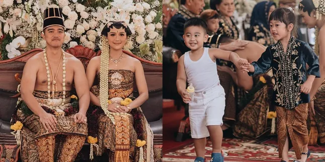 Viral After Wearing Singlet at Kaesang's Wedding, Here are 8 Photos of Nahyan, Kahiyang Ayu's ...