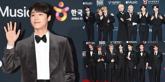 The Handsome Ones on the 2021 MAMA Red Carpet, NCT Comes in a Group ...