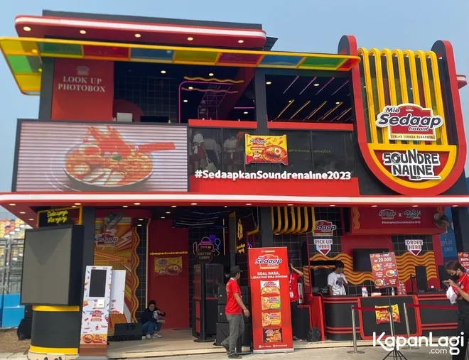 Potret Berbagai Keseruan Booth Mie Sedaap di Festival Musik Tahunan ...