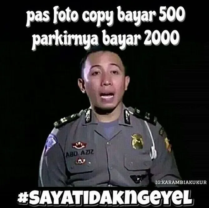 Polisi Yang Dijadikan Memes Meme Polisi Halo Dek | TikTok