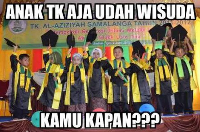 Memes Wisuda 10 Meme Perjuangan 'anak Kuliah', Ketika Wisuda Tak