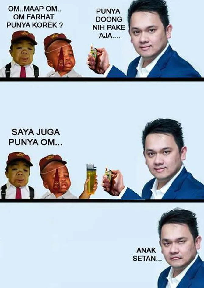Memes Farhat Abbas Farhat Abbas Masih Bersitegas Jika Uang Yang