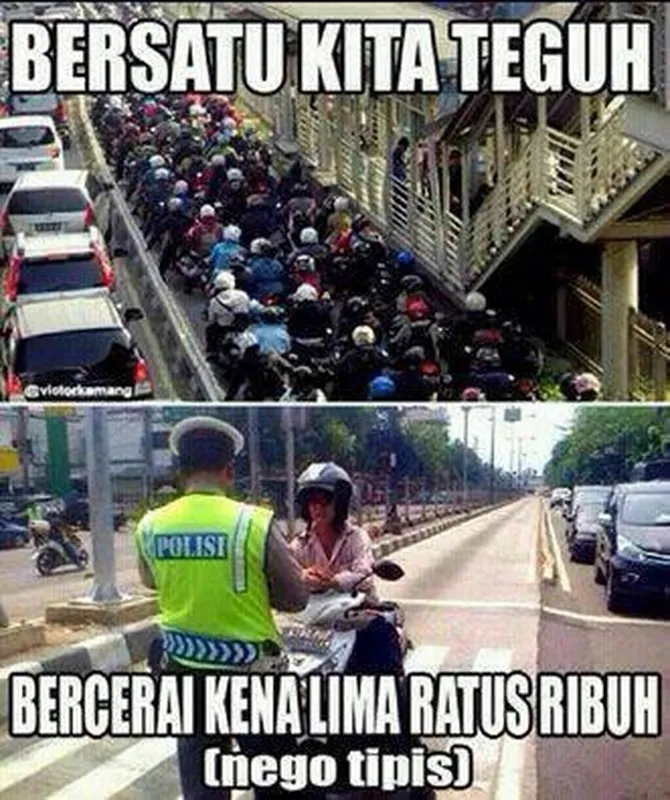 Memes Kocak Tentang Polisi Valak Hingga THR, Ini 6 Meme Kocak Paling