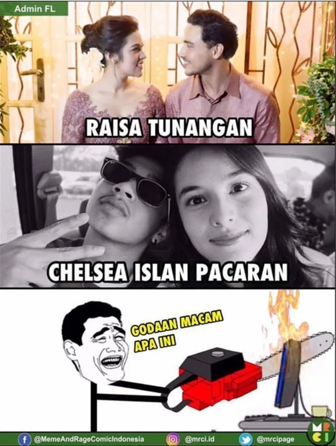 Memes Chelsea Islan Lucu Rekomendasi Bedak Padat Packaging Cute!
