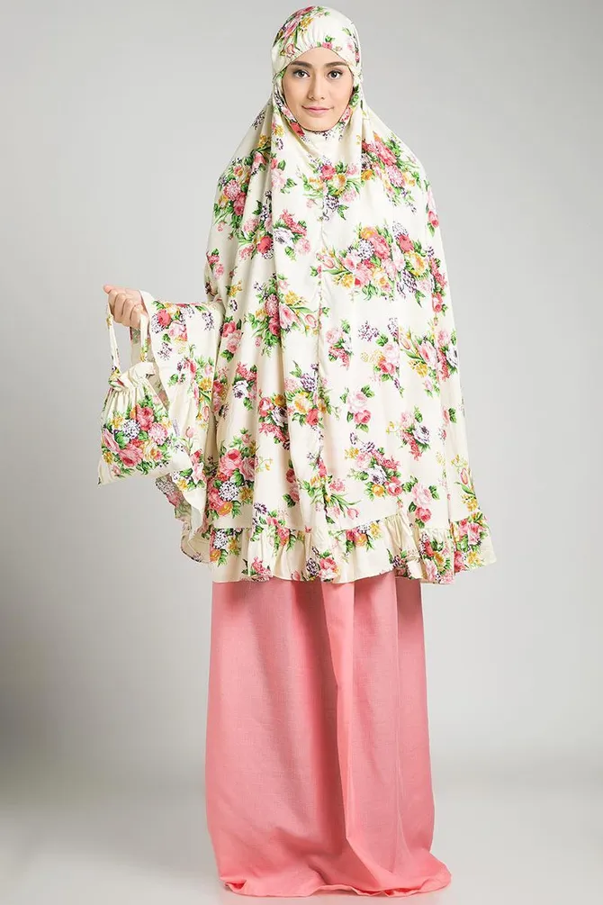 10 Tren Motif Mukena Terbaru yang Cantik dan Elegan, Pilihan Terbaik ...