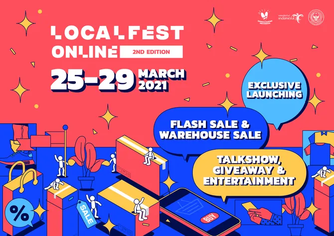 LOCALFEST Online 2nd Edition Kembali Hadir, Potongan Harga Hingga 80% ...