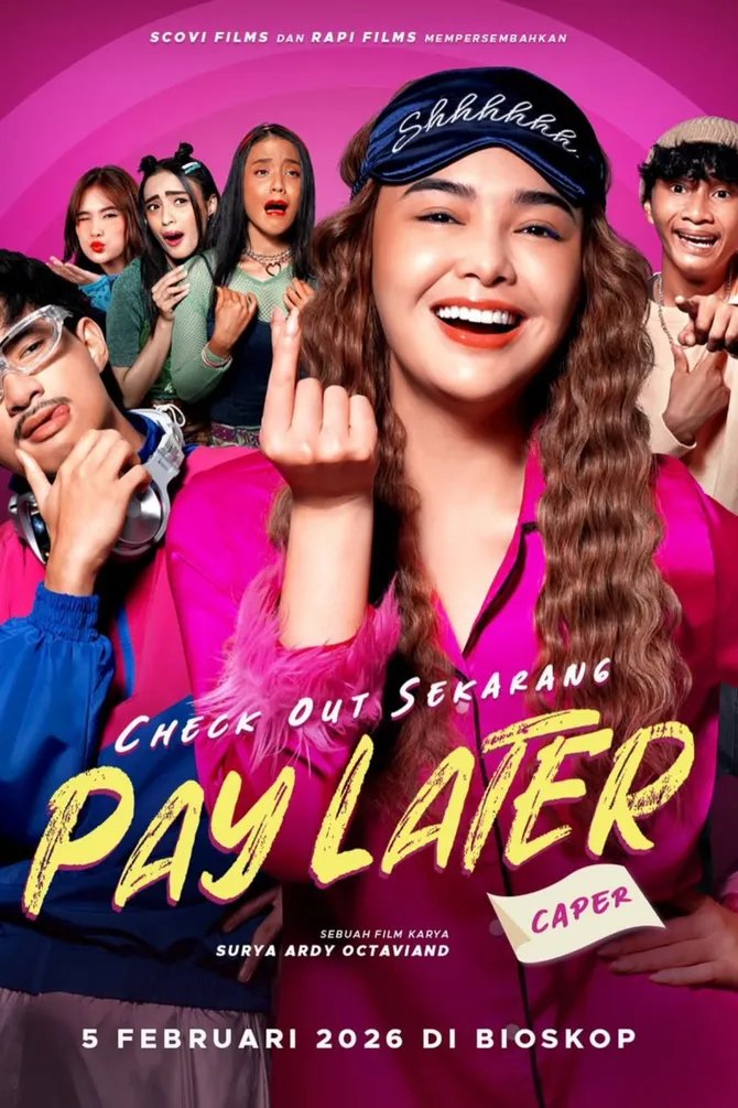 Check Out Sekarang, Pay Later (Caper) (2026) - Film - KapanLagi.com