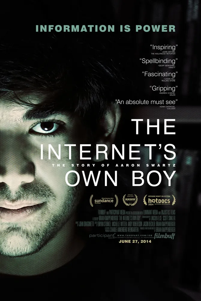 The Internet's Own Boy: The Story of Aaron Swartz (2014) - Film ...