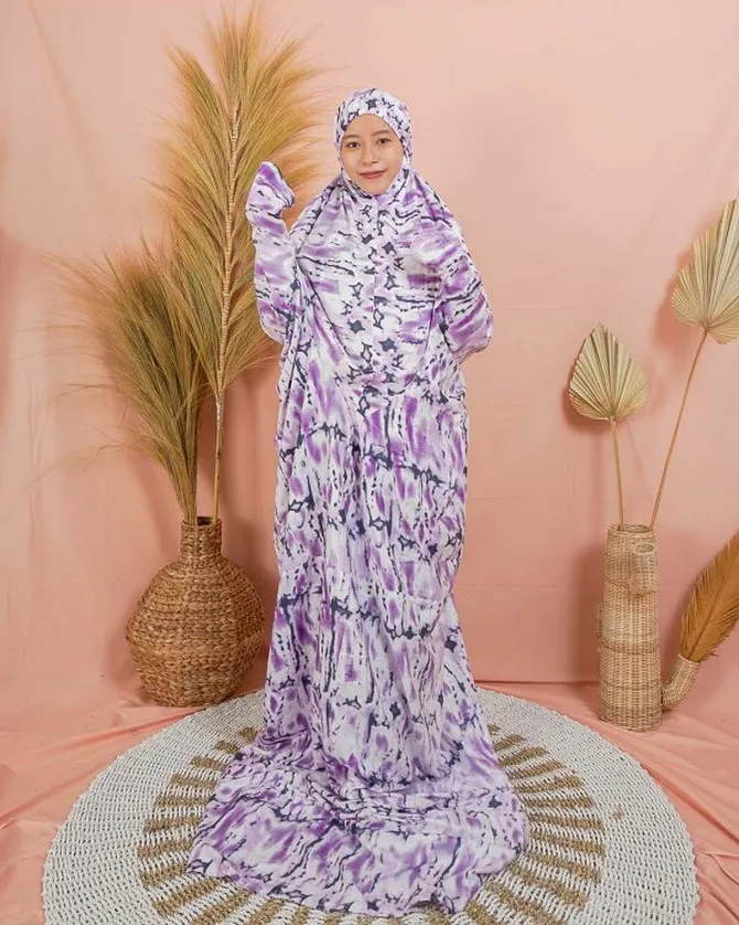 10 Tren Motif Mukena Terbaru yang Cantik dan Elegan, Pilihan Terbaik ...