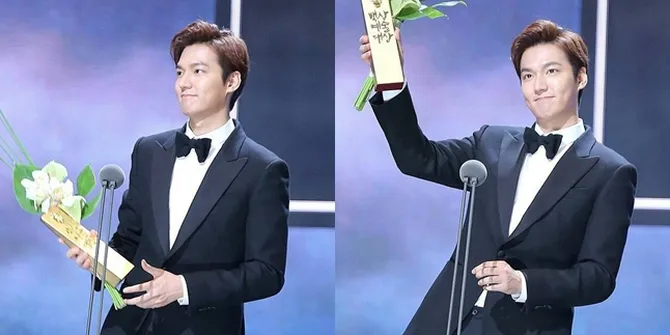 Jadi Pengguna Medsos Teladan, Lee Min Ho Dapat Penghargaan Loh ...
