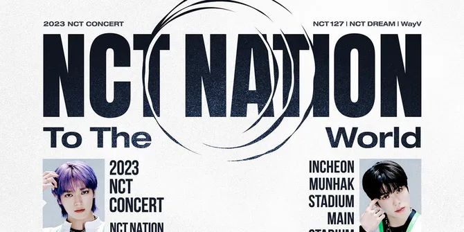 NCT Rilis Poster Konser ‘NCT NATION’ Terbaru - KapanLagi.com